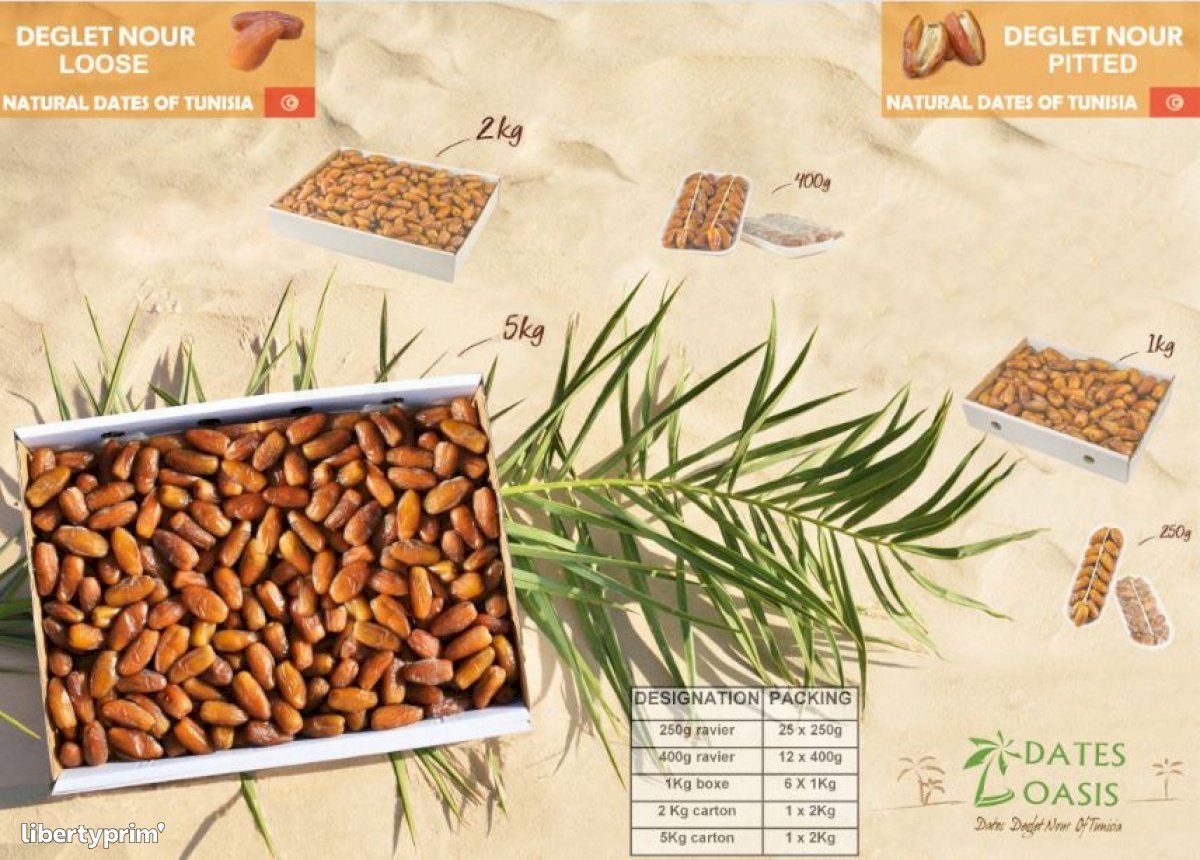 Datte Fraiche Import & Export - DATES OASIS | Libertyprim