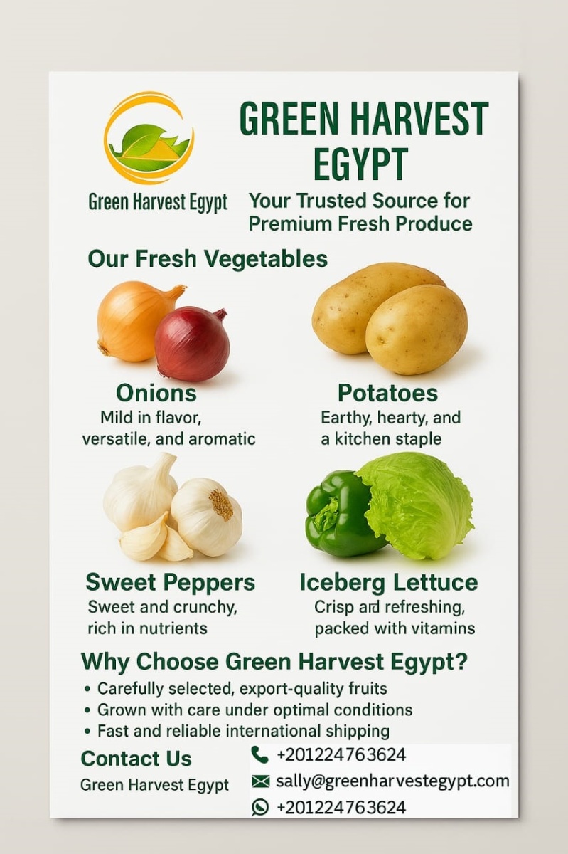 Green Harvest Egypt for Import & Export Import & Export Tanta Egypt ...